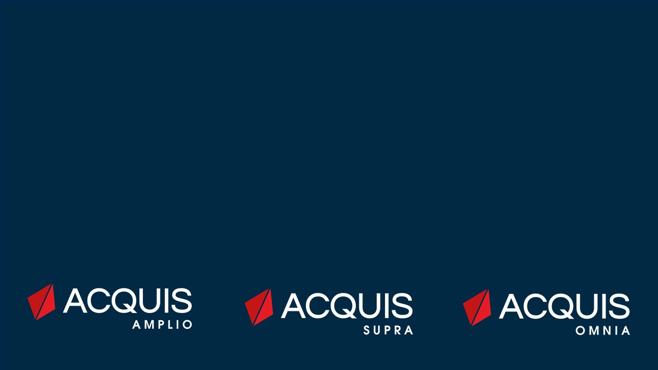 Acquis unveils new product branding - Acquis Insurance